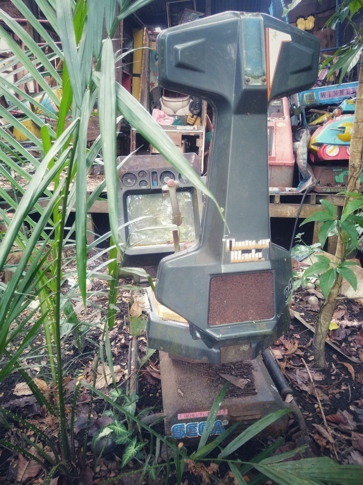Urban Exploration at the Abandoned Amusement Park in Yangon, Myanmar